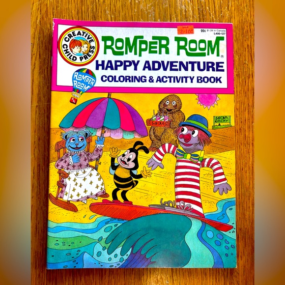 Toys | Set Of 4 Romper Room Coloring Books | Poshmark